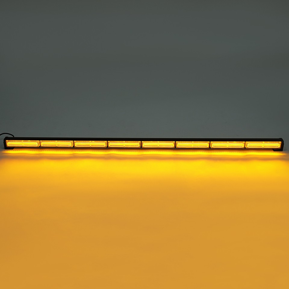 Traffic Advisor Emergency Warning Light Bar LED Strobe Light Bar Amber ...