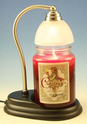 Aurora Pewter Candle Warmer and Courtneys 26 oz Candle - ORIGINALITY | eBay