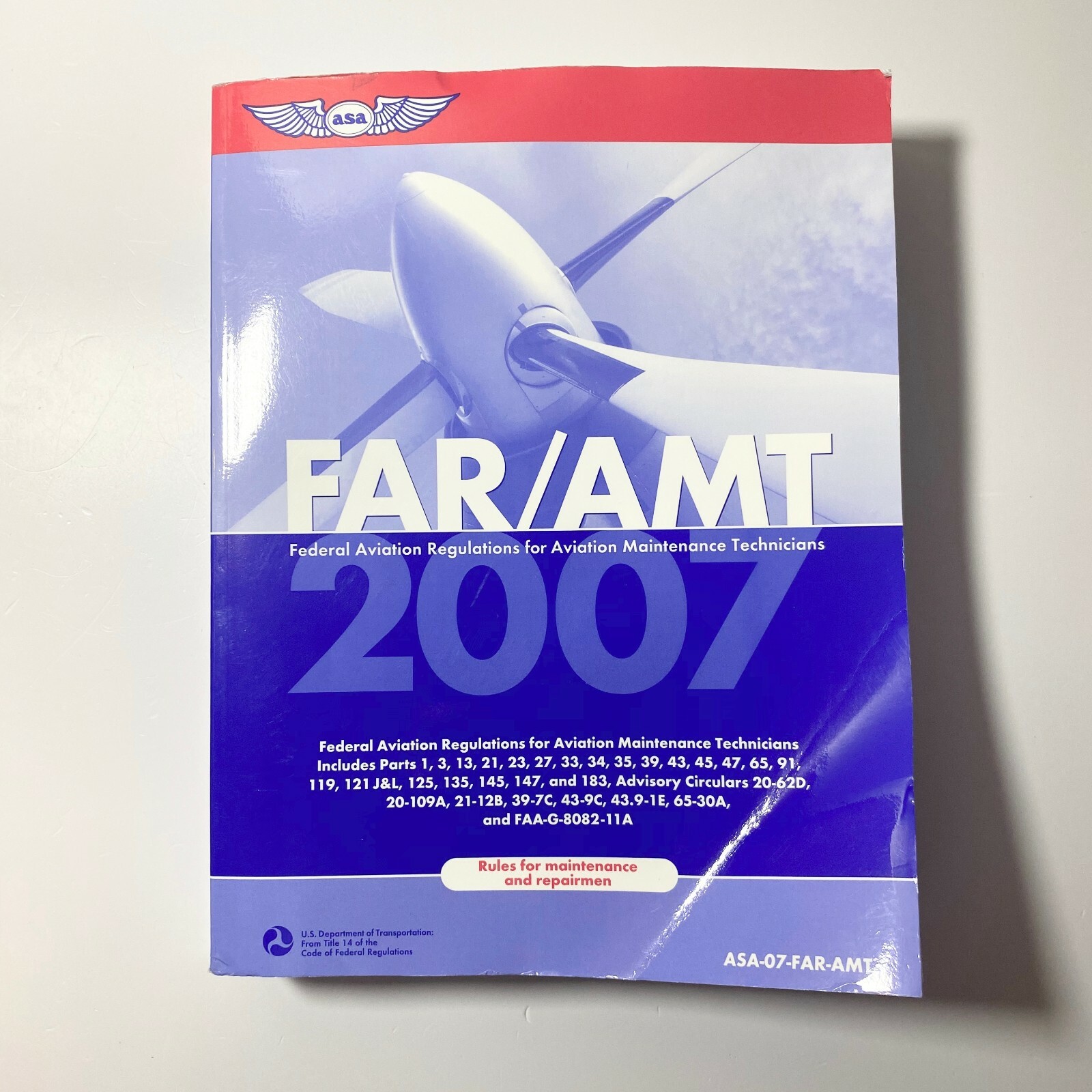 FAR/AMT: Federal Aviation Regulations for Aviation Maintenance ...