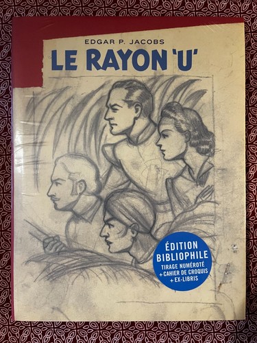 BD BLAKE ET MORTIMER LE RAYON U ÉDITION NUMEROTEE BIBLIOPHILE EX LIBRIS ...