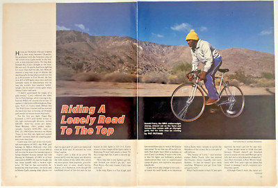 Donald Curry WBA Welterweight Champion Boxer Vintage 1985 Mag Article ...