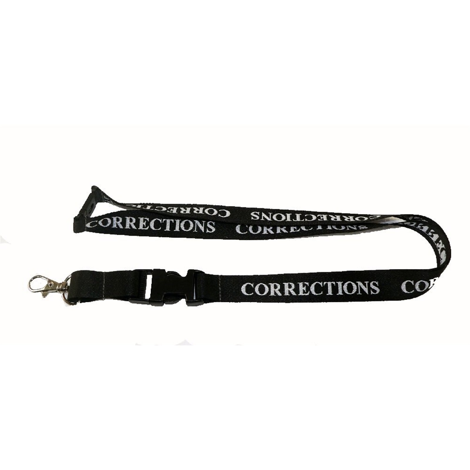 Corrections Lanyard Security ID Card Holder Key Ring Prisons Guard ...