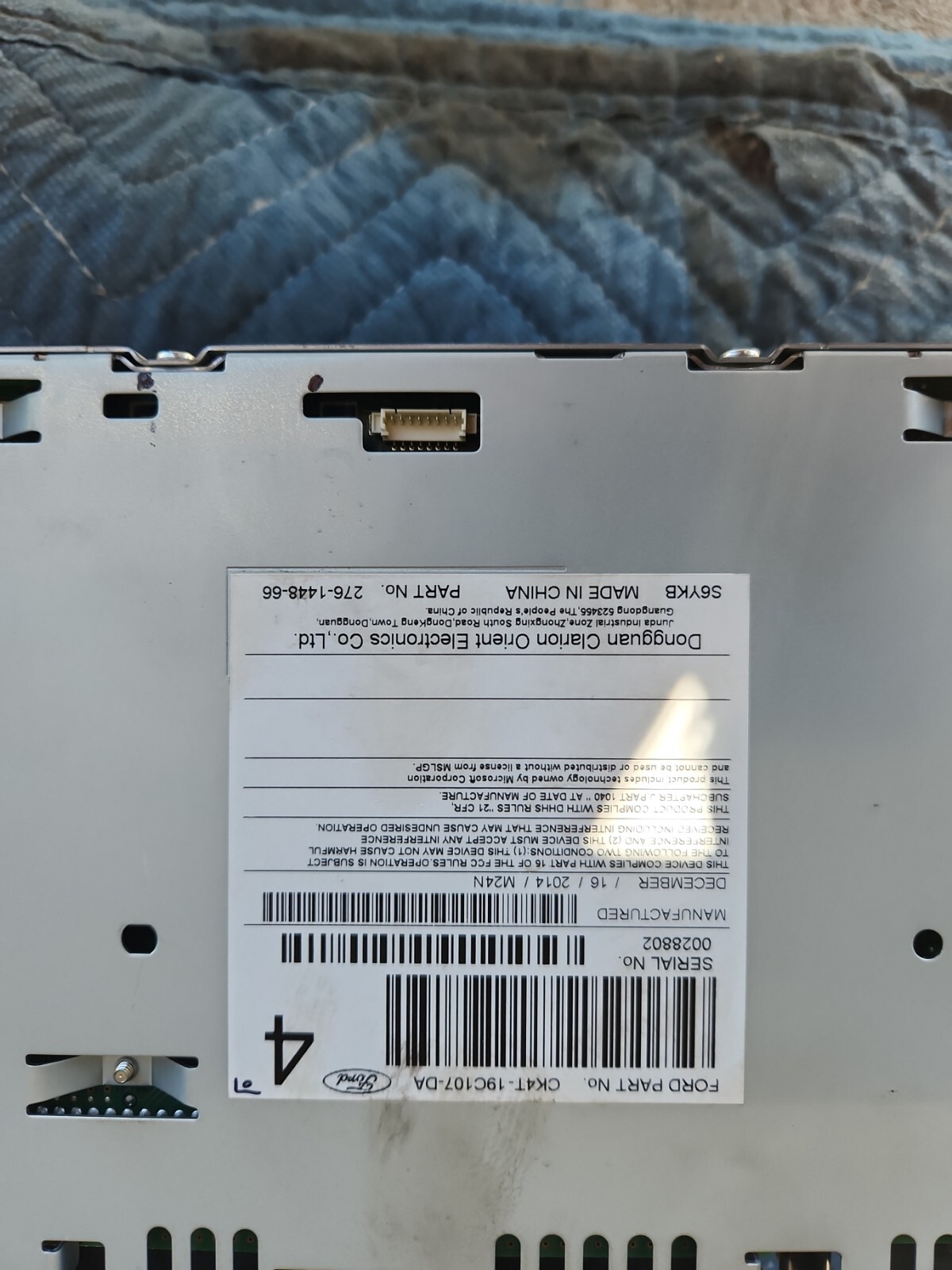 2015 2016 Ford Transit t350 RADIO | eBay