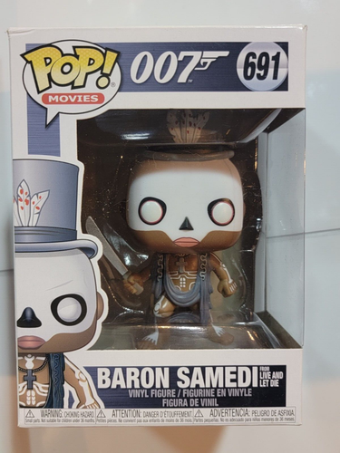 007 Baron Samedi Live and Let Die Pop! Vinyl Figure #691 Funko ...