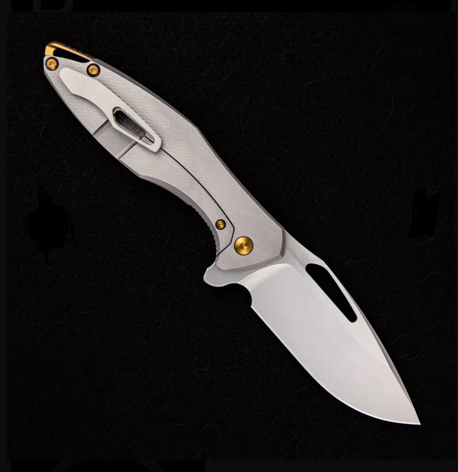 Koenig Arius Gen4-Corda Titanium Handle Bronze Accents Burnished W ...