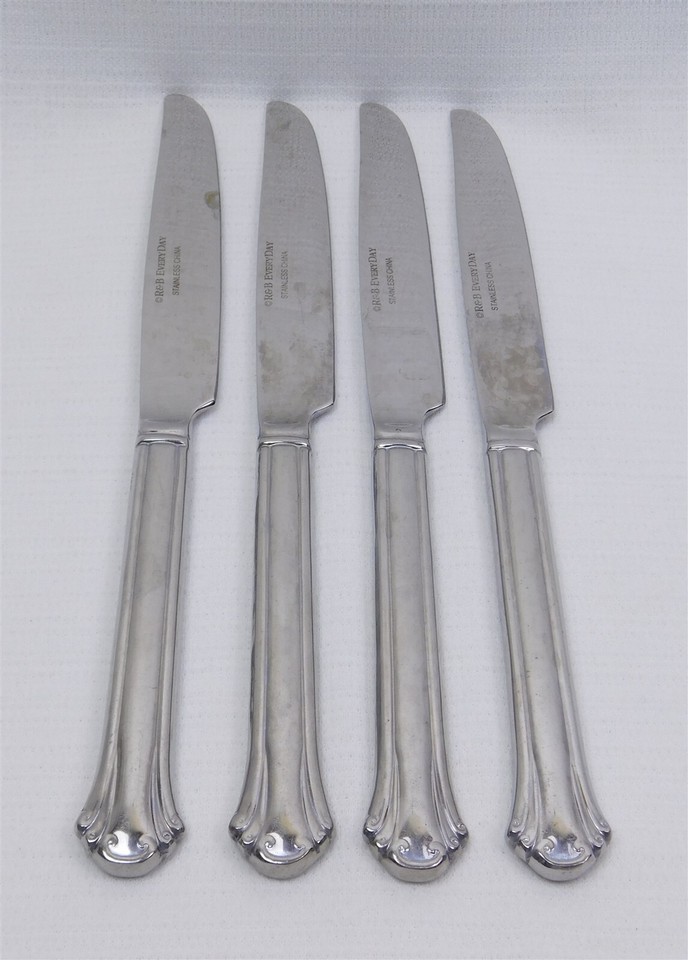 11 Pc Reed Barton Everyday Stainless COURTLAND Knives Flatware ...