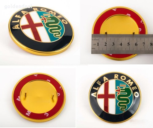 Alfa Romeo 75 Badge Front Grille Replacement Emblem 60596492 ...