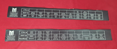 Acorn BBC Master 4 program View/Viewsheet etc. Function key strip ...