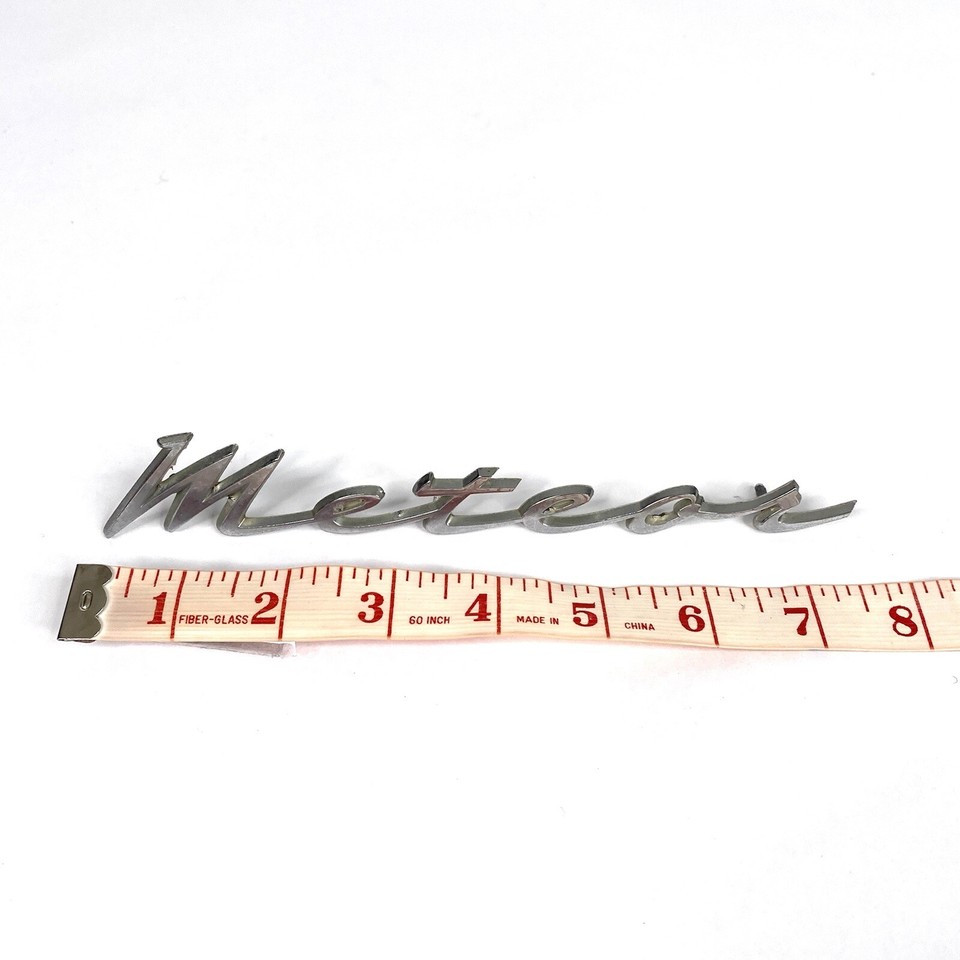 1962 Mercury Meteor S33 script emblem badge C2YB-16B114-A | eBay