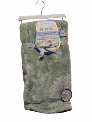 Liam & Lilly Seafoam Color Super Soft Baby Blanket 30X40 NWT | eBay