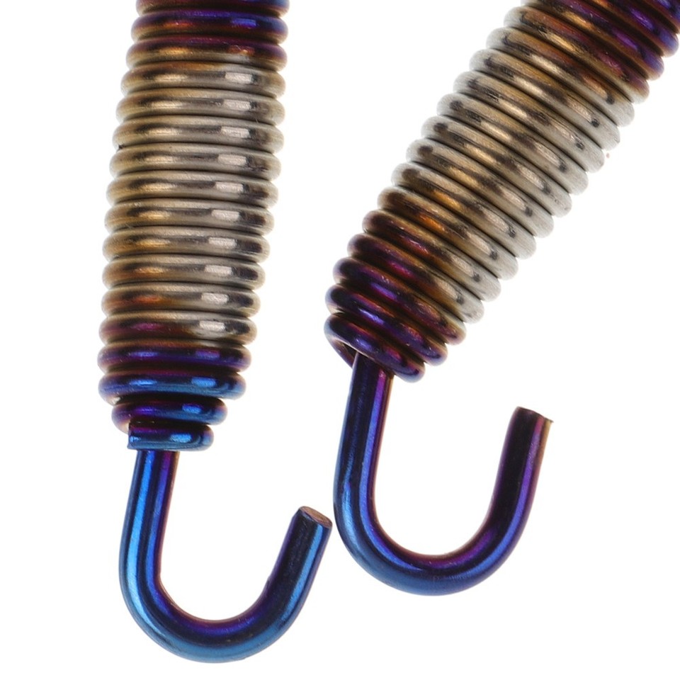2 Pcs Spring Hooks Motorbike Accessories Exhaust Springs Motorcycle ...