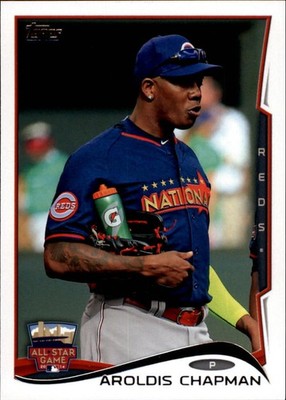 2014 Topps Update Baseball Card #US288 Aroldis Chapman | eBay