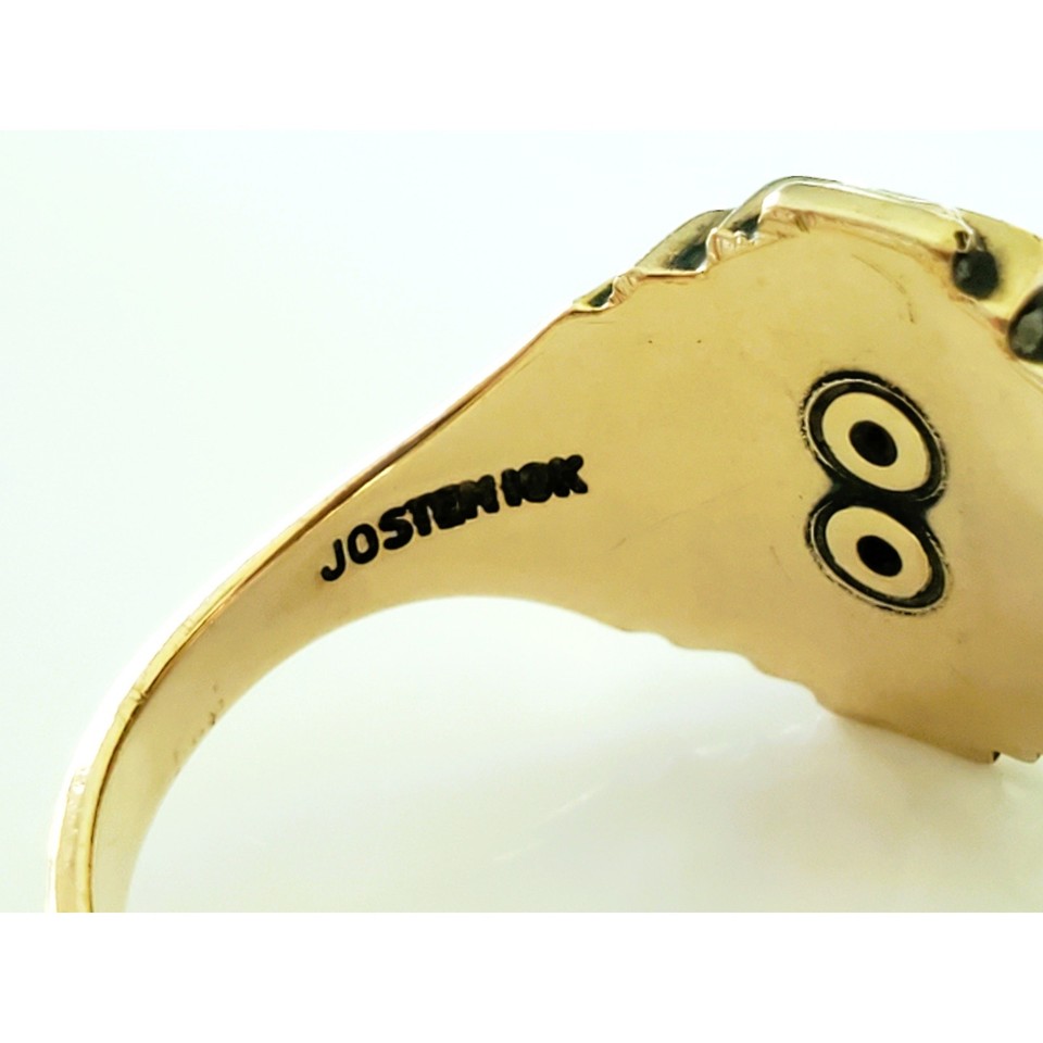 Vintage 10K Gold 1956 Josten Class Ring | eBay