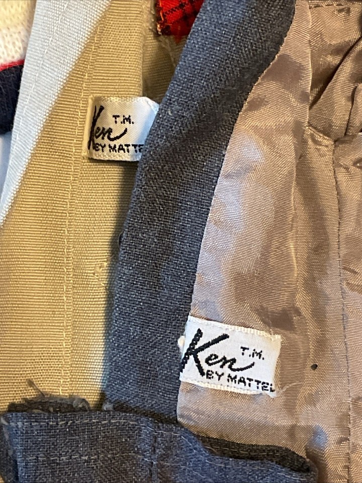 Mattel Ken doll clothes Vintage 1960s Lot With Ken Tags Used | eBay