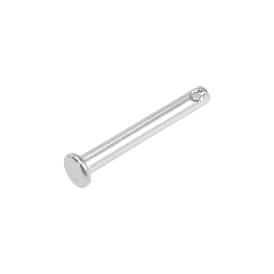 Single Hole Clevis Pins - 4mm x 30mm Flat Head 304 Stainless Steel Pin ...