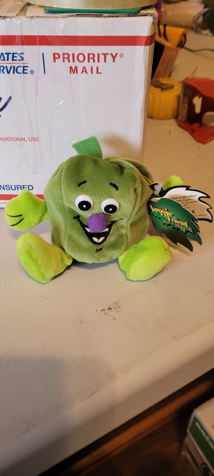 Toy Box Creations Veggie Friend Seedies Belle Pepper Food Beanbag Plush ...