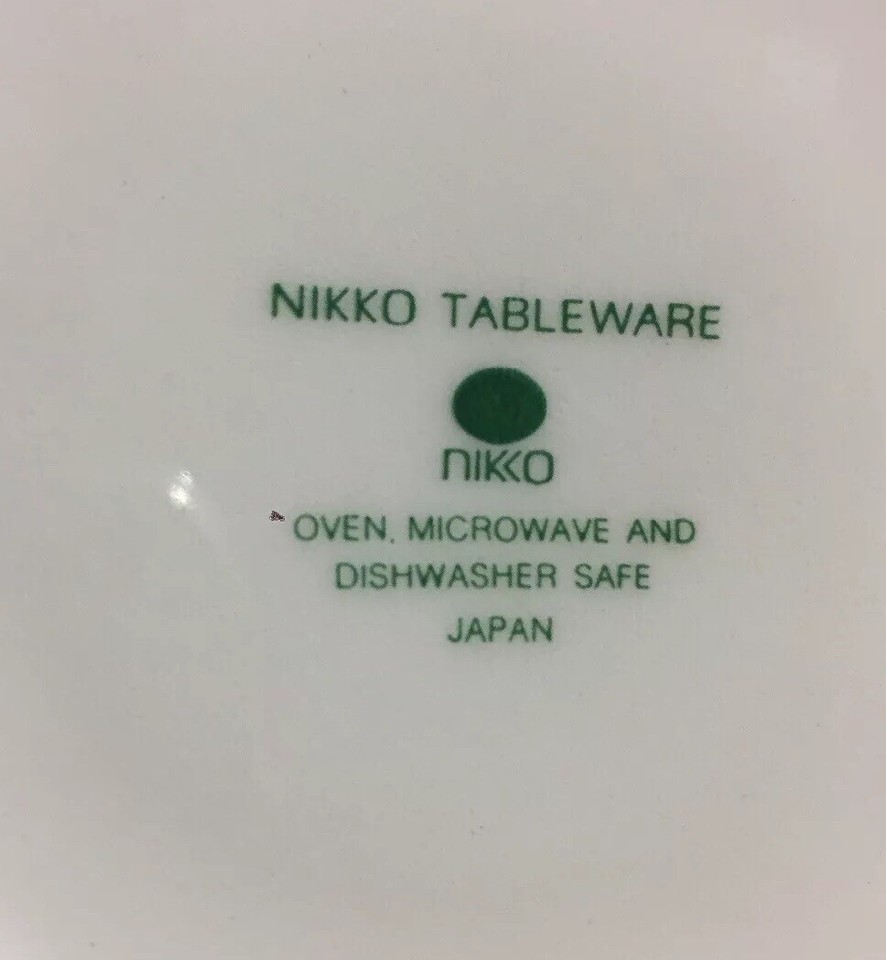 Nikko Tableware Gracious Various Pieces Salad Plate, Cereal Bowl or ...