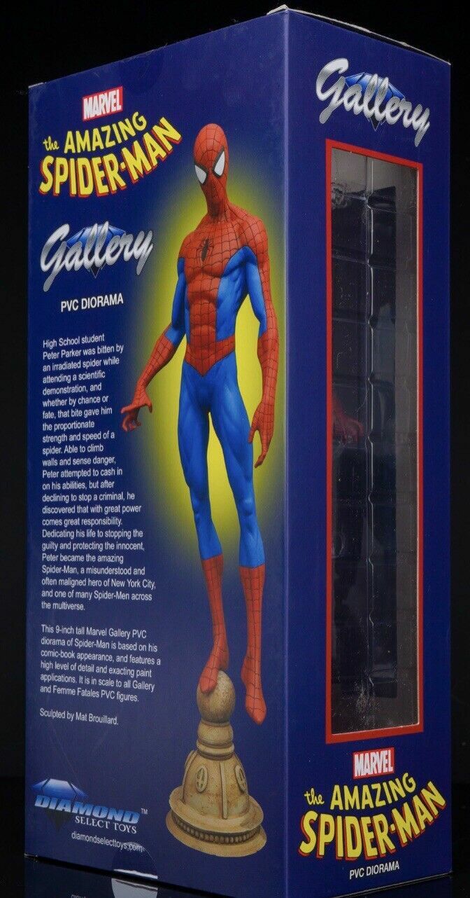 Marvel Gallery the Amazing Spider-Man PVC Diorama NEW | eBay