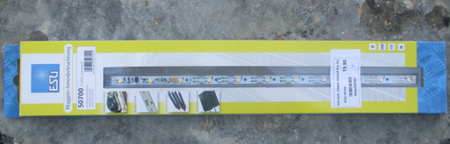 barrette éclairage LED pour voiture HO longueur 255mm ESU ref 50700 | eBay