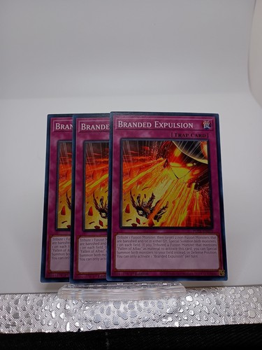 YuGiOh 3x Branded Expulsion POTE-EN070 Common 1st Edition Playset | eBay
