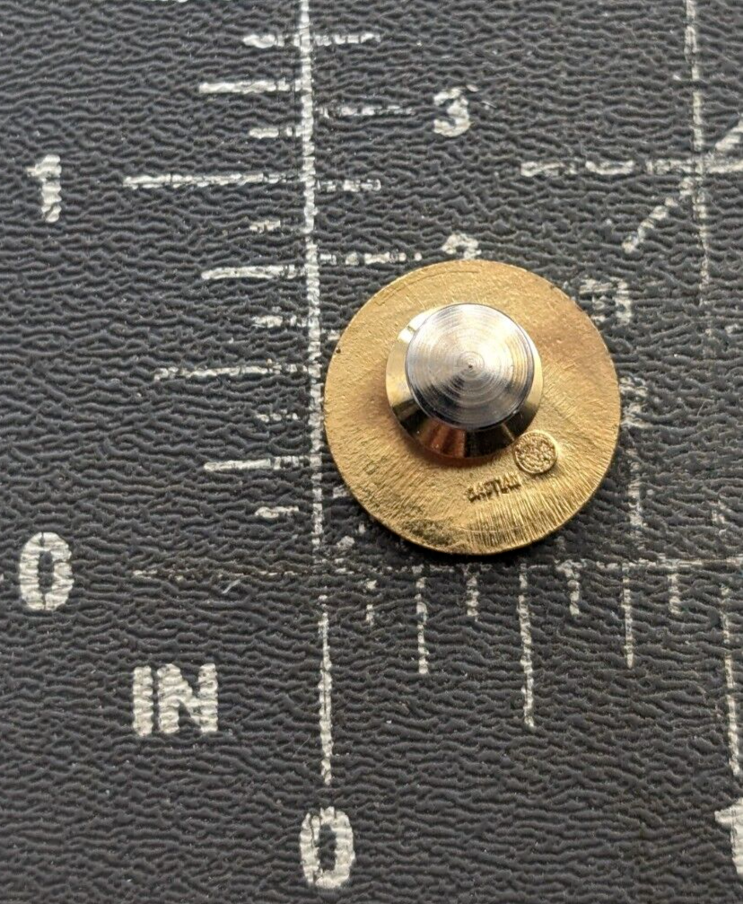 National Education Association NEA Blue Gold Tone Enamel Pin Tie Tack ...