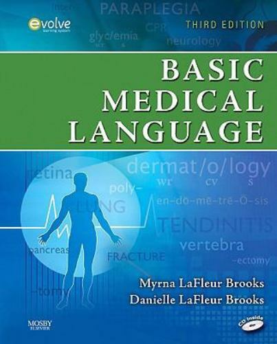 Basic Medical Language [With CDROM and Book] 9780323052863| eBay