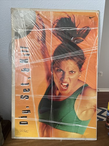 Gabrielle Reece "Dig, Set, & Kill" RARE Nike Vintage 1995 Volleyball ...