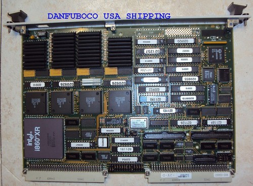 Intel i860 Super Computer 64 bits board MC 860 from 1997 has Ram, VME ...