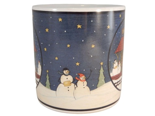 Warren Kimble Coffee Mug Cup Home For The Holidays Snowville Sakura ...