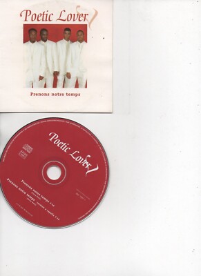 POETIC LOVERS RARE CD SINGLE PRENONS NOTRE TEMPS | eBay