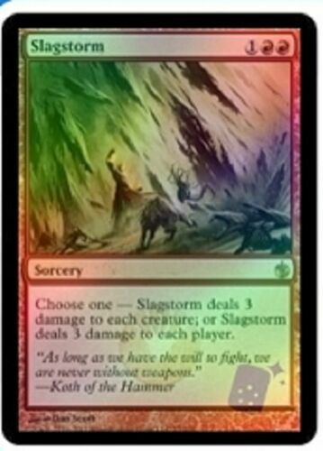 FOIL Slagstorm / MTG MIRRODIN BESIEGED | eBay