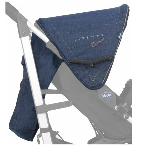 CHICCO LiteWay 3 - Denim Stroller Hood | eBay