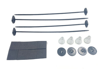 3 Sets Electric Radiator Fan Straps Mounting Kit for Vehicle Radiator ...