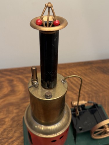 Vintage WEEDEN Vertical Live Steam ENGINE Model Toy with Pan 1930’s | eBay