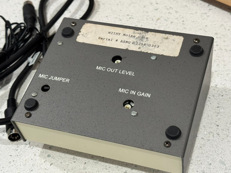 W2IHY Ham Radio Dual Band EQ Noise Gate Audio Processor 8-pin ICOM Mic ...