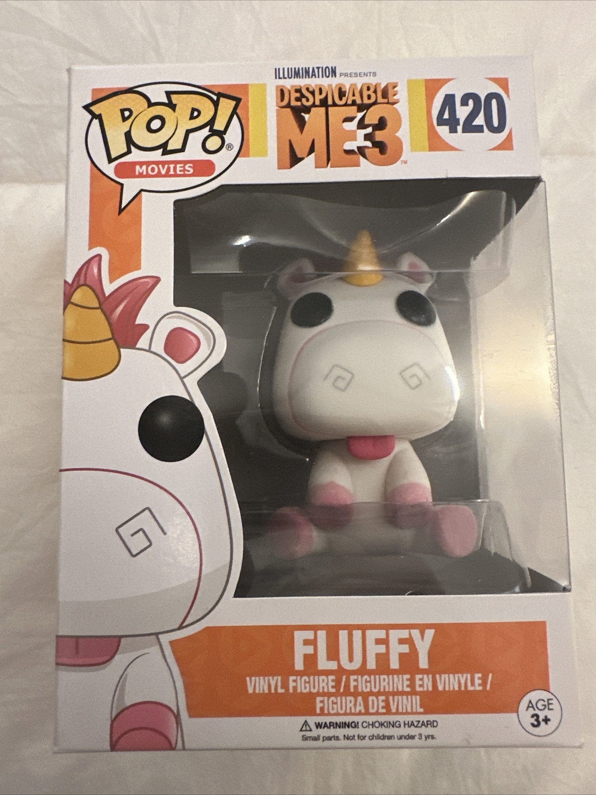 Funko Pop! Vinyl: Despicable Me - Fluffy (Flocked) - Japan edition #420 ...