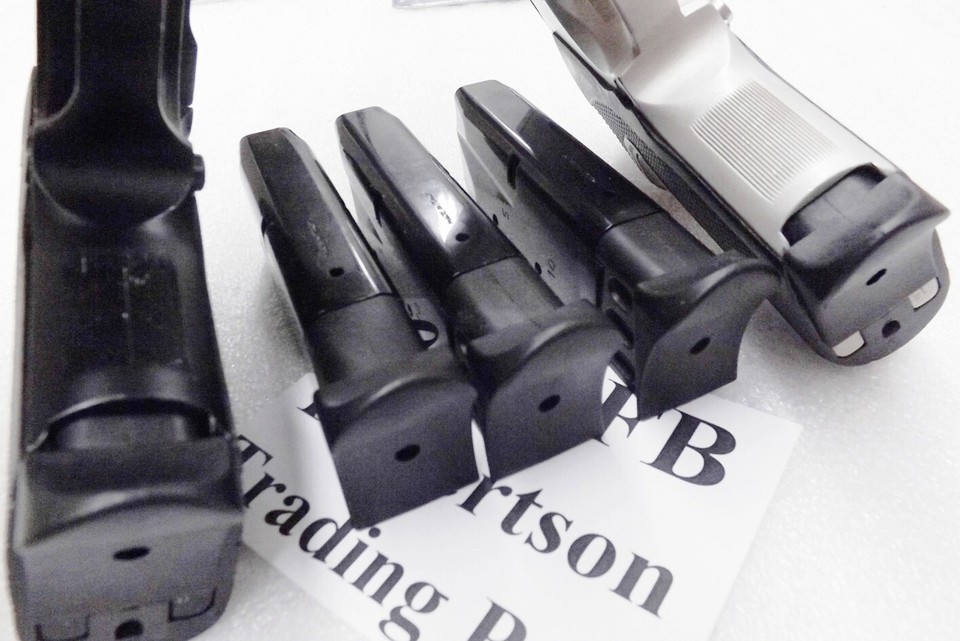 3 Mec-Gar 10 Shot Magazines for S&W 469 6906 9mm BlueFinger Rest 669 ...