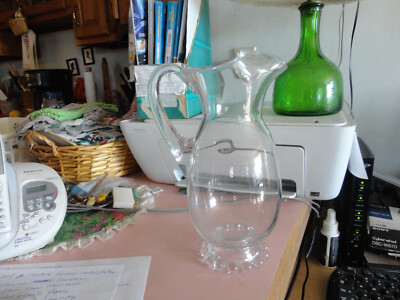 Imperial Candlewick 40 oz Manhattan pitcher-rare and mint 400/18 | eBay