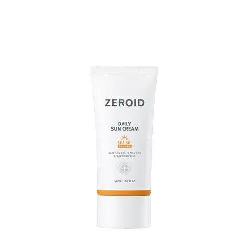 ZEROID Daily Sun Cream 50mL ? SPF50+ PA++++, Hypoallergenic ...