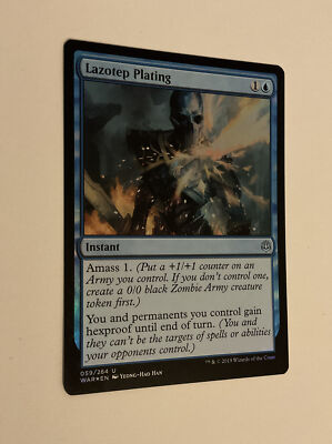MTG FOIL Lazotep Plating – War of the Spark Card # 59 | eBay