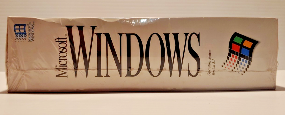Sealed Microsoft Windows 3.1 Vintage 1992 Operating System – 5.25" Disk ...