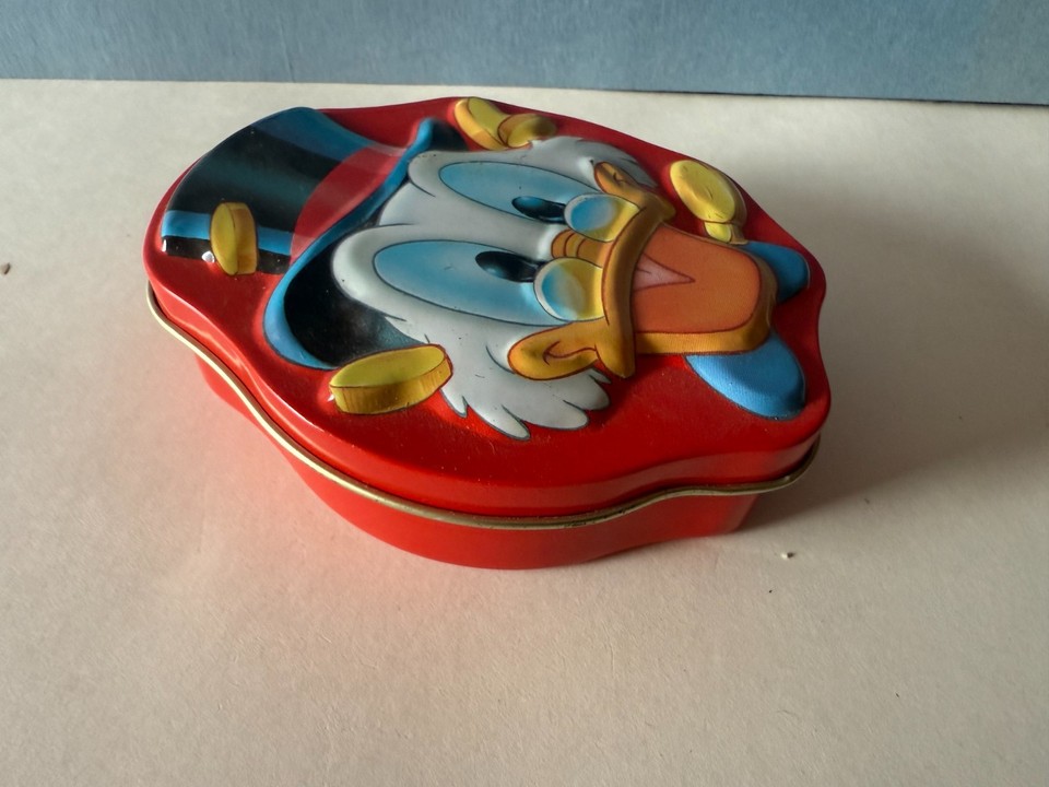 Uncle $crooge Red Tin Box 5 x 3 inches | eBay