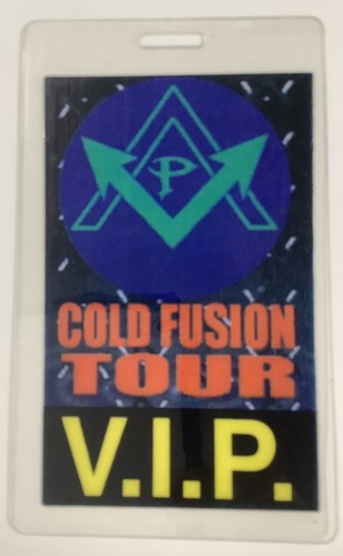 Cold Fusion Music Tour VIP Backstage Pass All Access VIP Concert ...