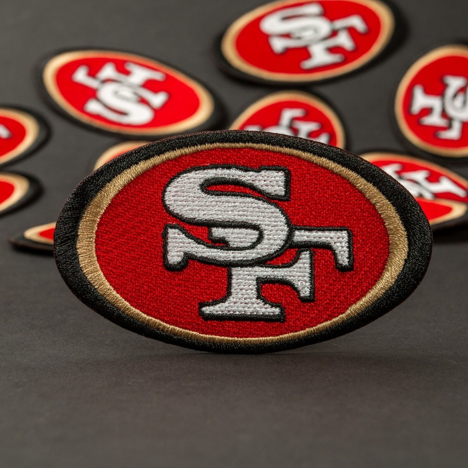 San Francisco 49ers Patch, American Football Team Logo, Embroidered ...