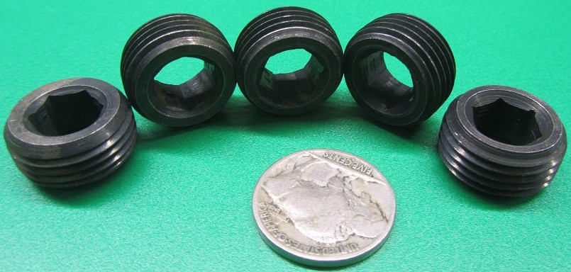 Black Oxide Hollow Jam Set Screws, 1"-8 x 1/2" Height, 5 Pieces | eBay