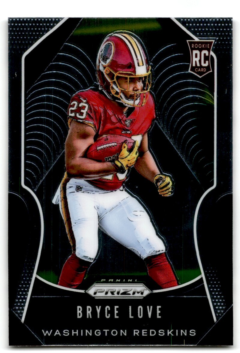 2019 Panini Prizm Bryce Love RC Washington Redskins #325 | eBay