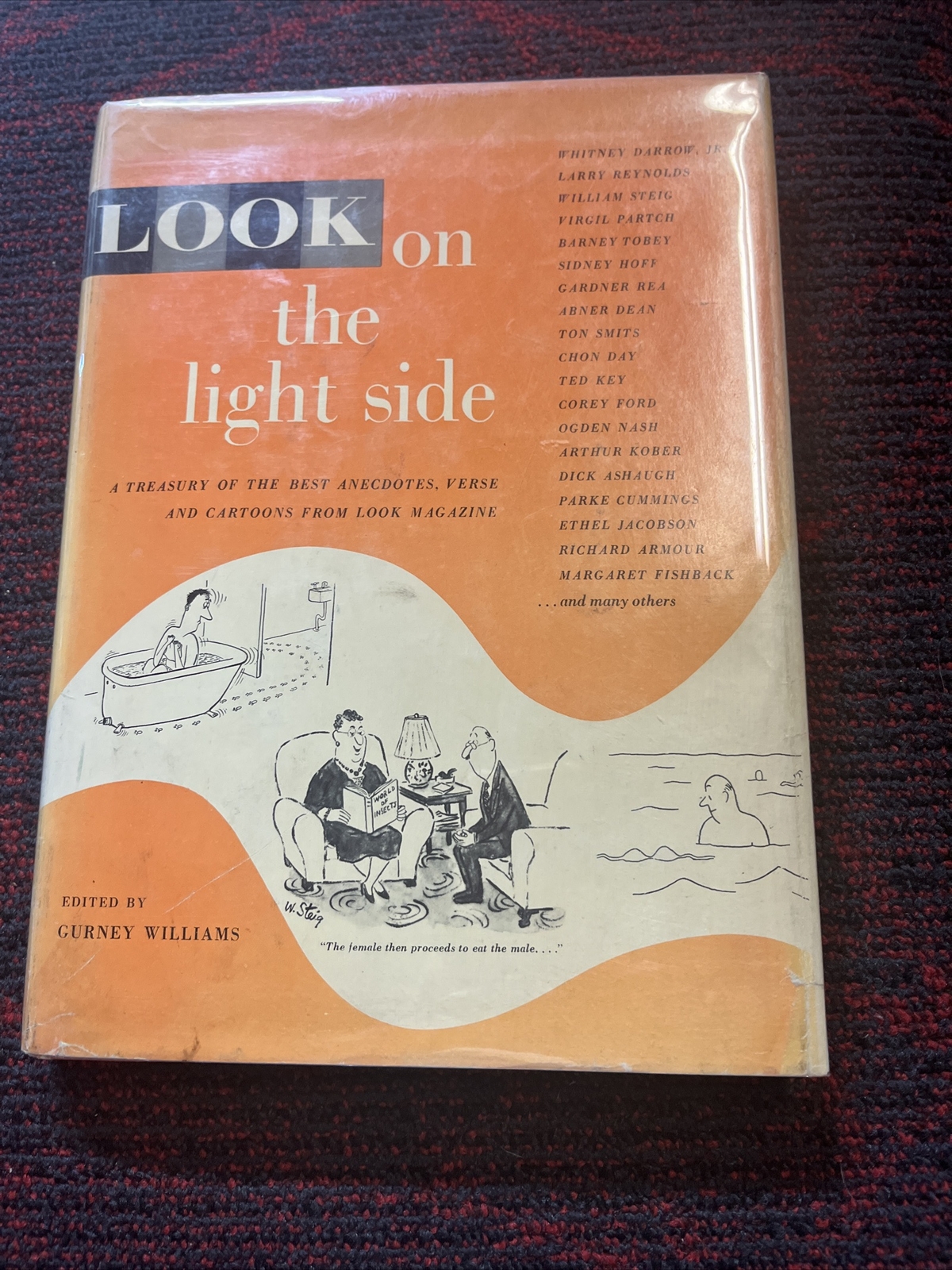 VINTAGE LOOK MAGAZINE ON THE LIGHT SIDE 1957 HARDCOVER Edited By Gurney ...
