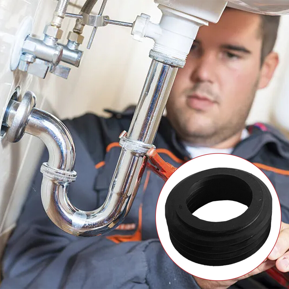 Rubber Sealing Ring Flexible Leakproof Low Level Universal Flush Pipe ...