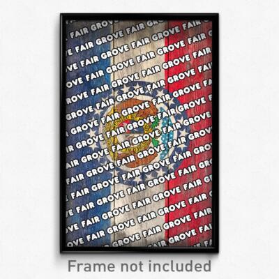 Fair Grove Missouri Poster (MO City Souvenir 11x17 Town Print) | eBay