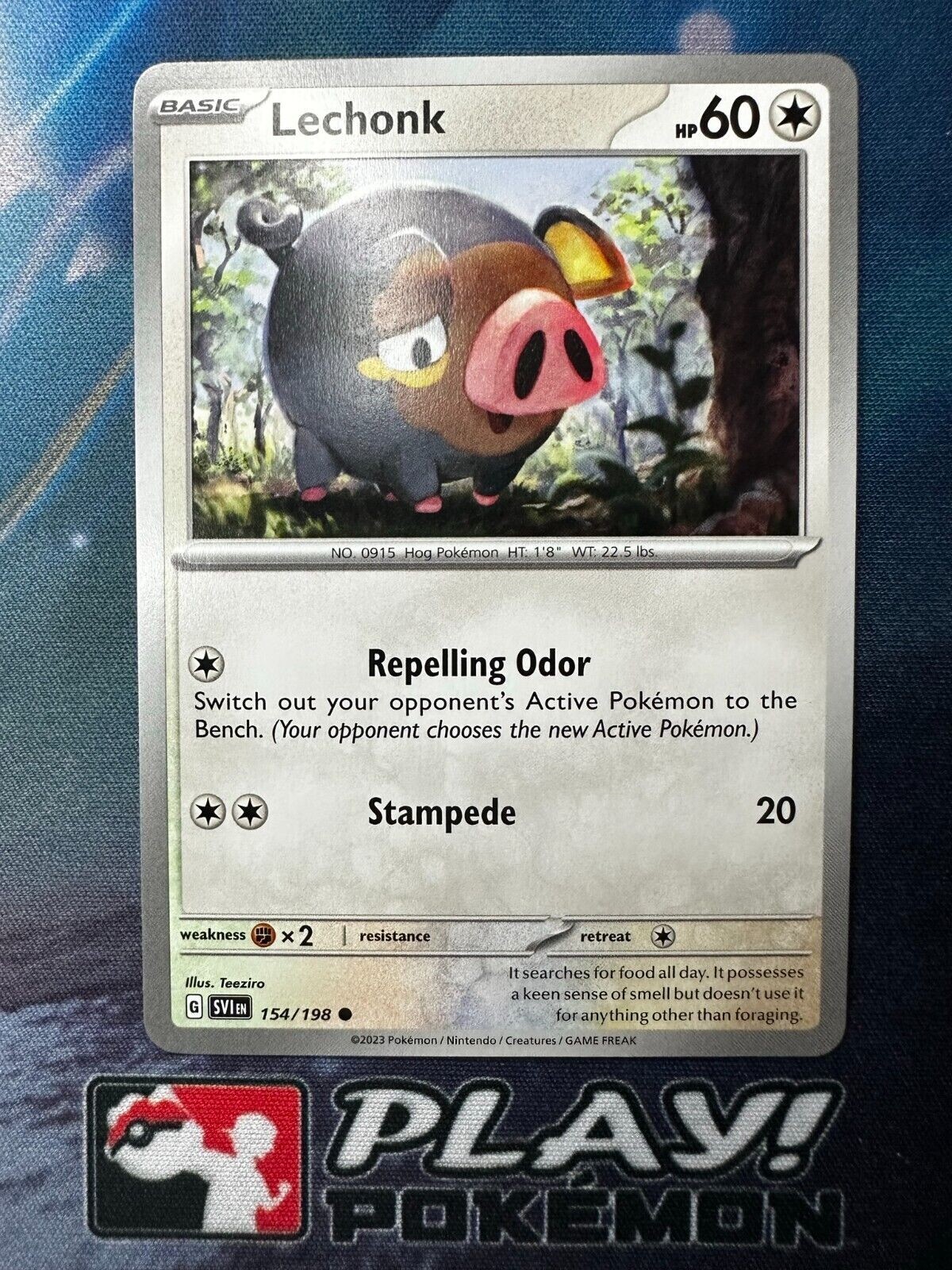 Lechonk 154/198 SV1 Scarlet & Violet Base Pokemon TCG Card NM ...